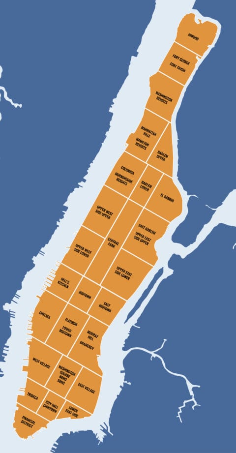 Plan de Manhattan : toutes les infos sur le célèbre quartier de NY
